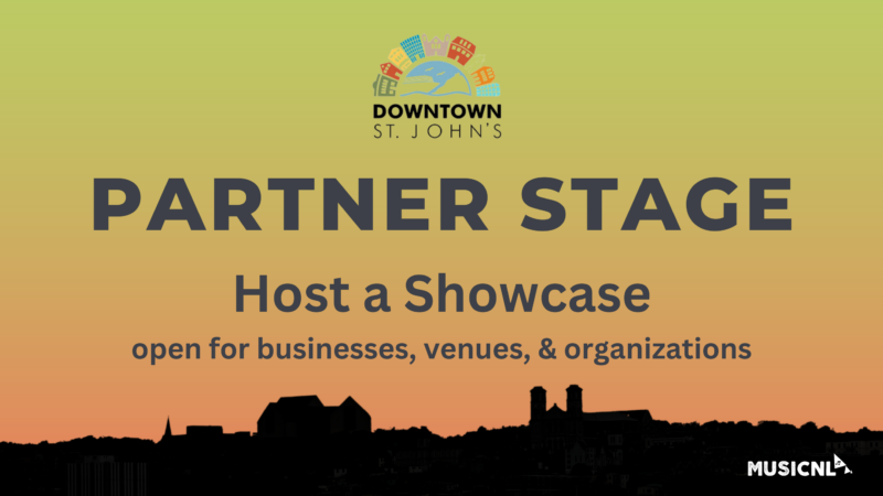 MCW 2023 Partner Stage Program - MusicNL